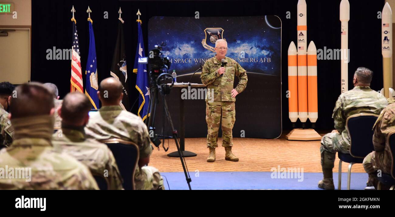 U.S. Space Force’s Space and Missile Systems Center commander Lt. Gen ...