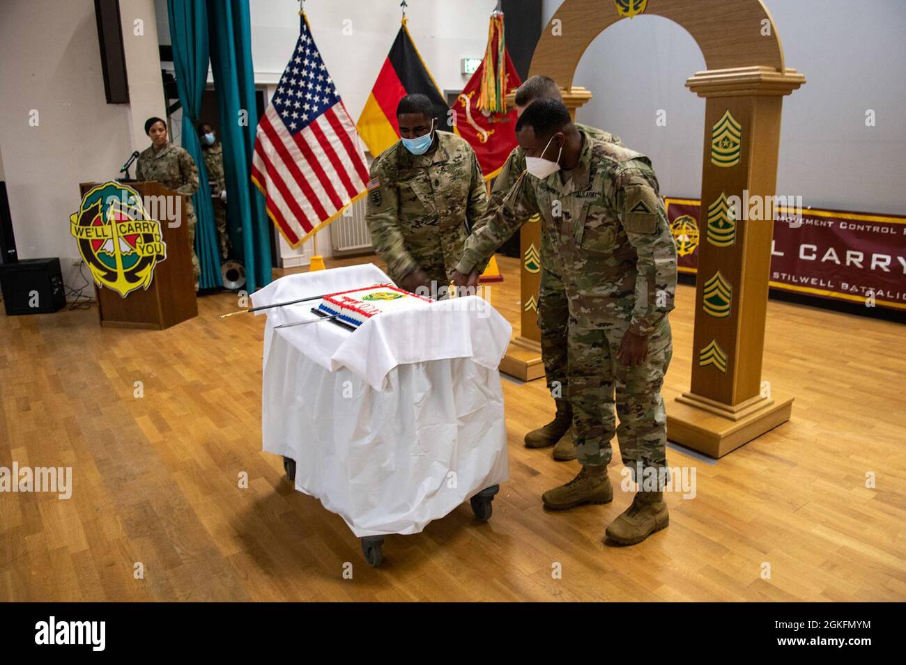 U.S. Army Command Sgt. Maj. Freddie Thompson IV (right), Exercise ...