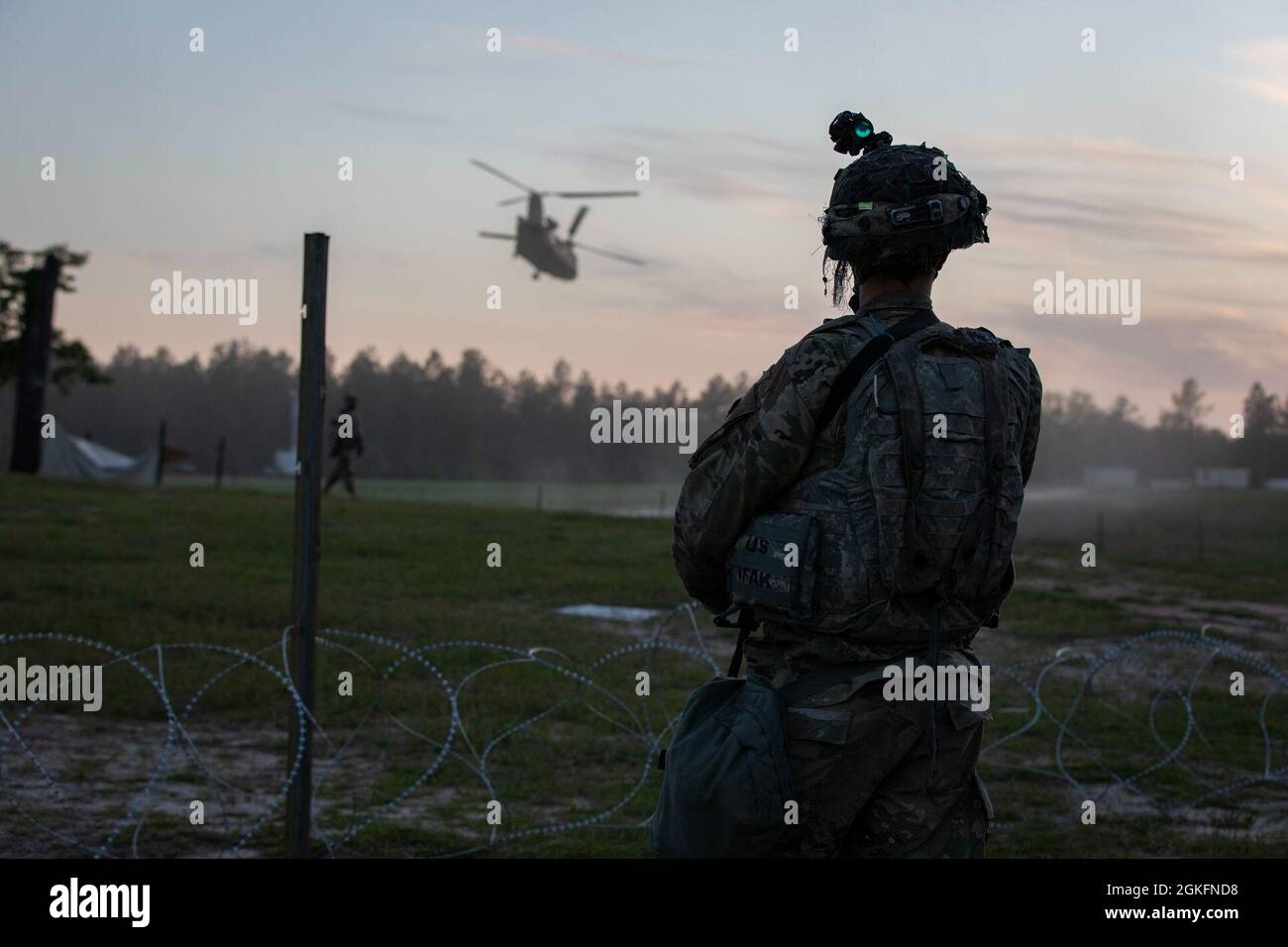 A U.S. Army Soldier assigned to brigade Headquarters and Headquarters ...