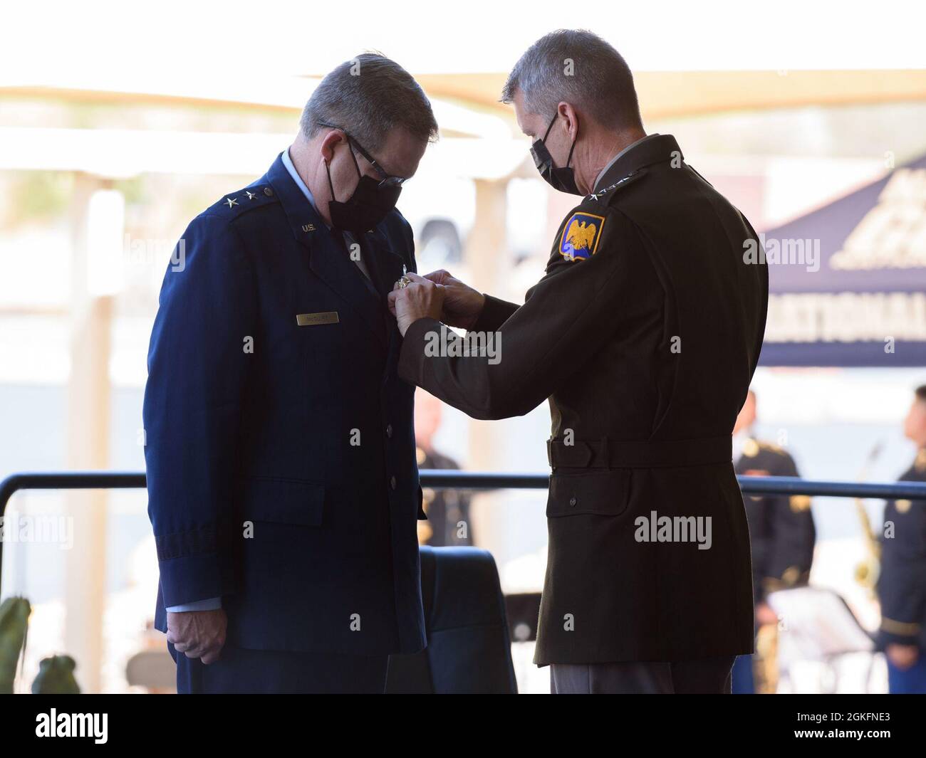 Gen. Daniel R. Hokanson, Chief of the National Guard Bureau, awards Maj ...