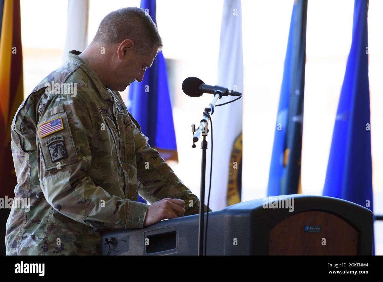Brig. Gen. Joseph R. Baldwin, Arizona Army National Guard Land ...