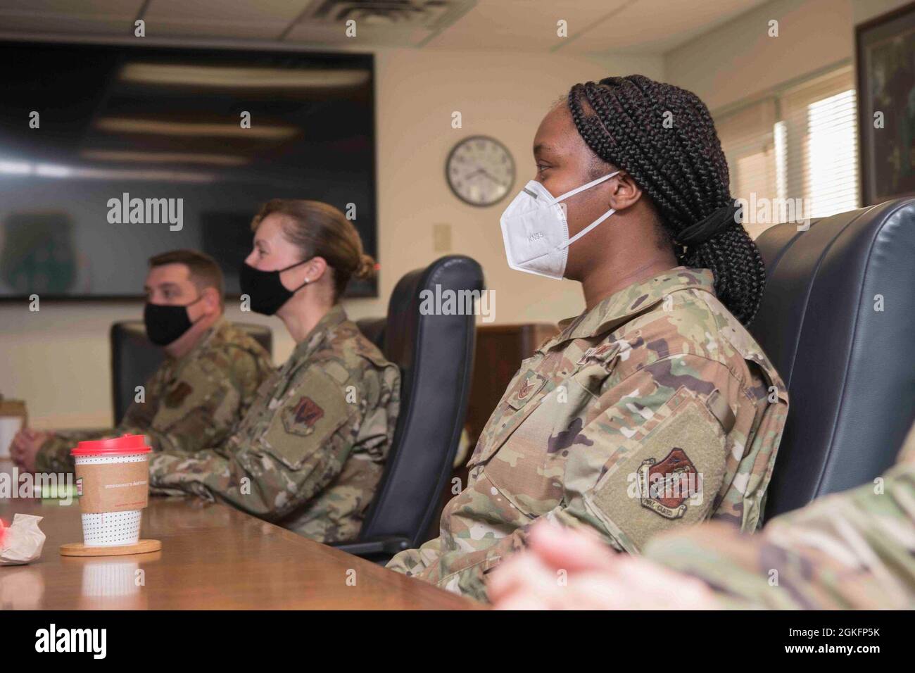 Select 192nd Wing members discuss priorities and concerns with Col ...