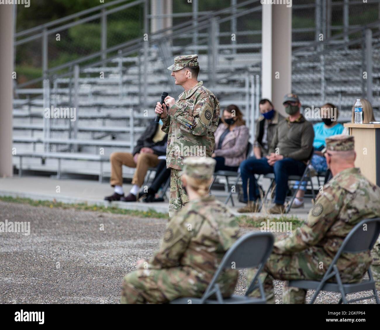 U.S. Army Lt. Col. Russel Harden, commander, 177th Military Police ...