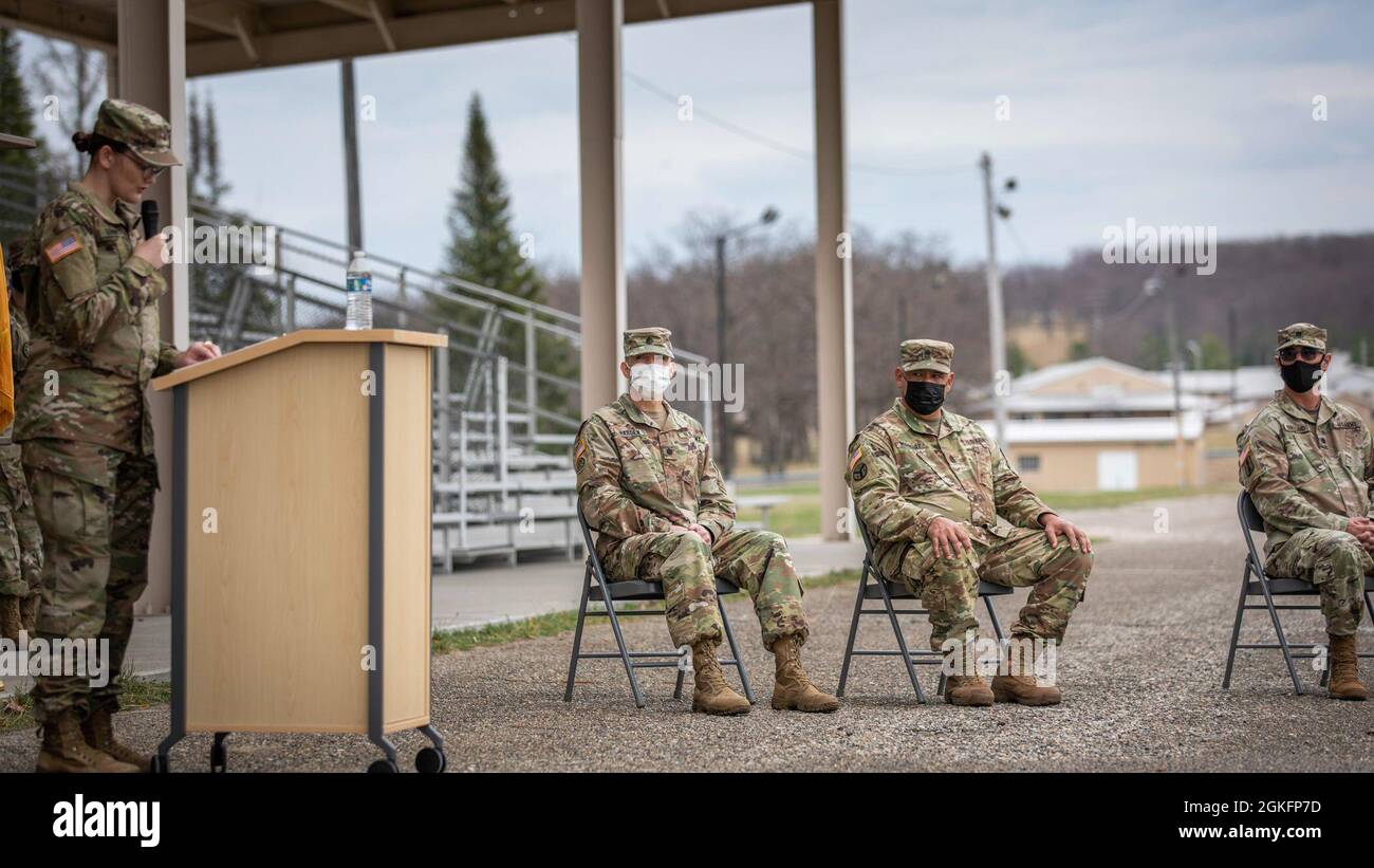 U.S. Army Lt. Col. Russel Harden and Command Sgt. Maj. Andrew Rodriguez ...