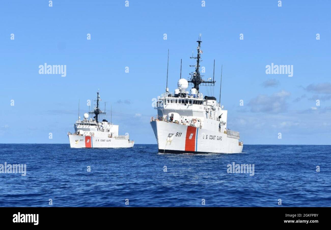 Coast Guard Cutter Forward and Coast Guard Cutter Bear, homeported in ...