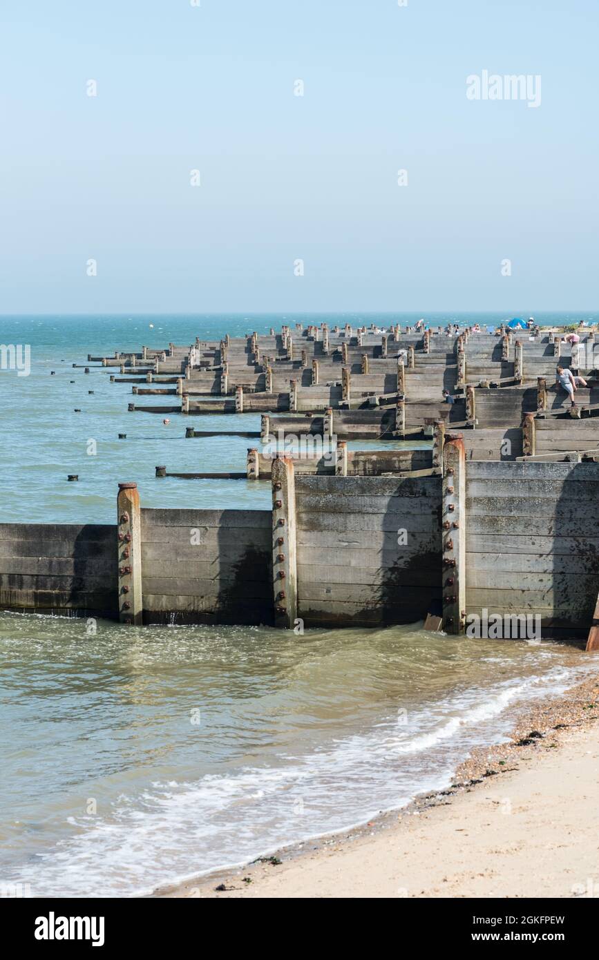 Rusty groynes hi-res stock photography and images - Alamy