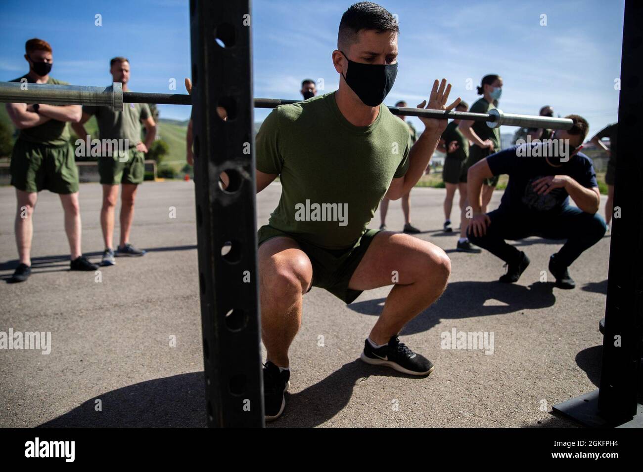 U.S. Marine Corps 2nd Lt. Michael Singer, a fire support officer with ...