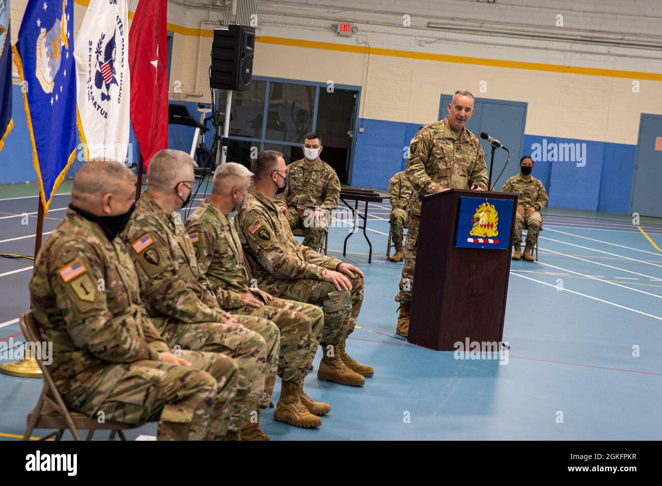 U.S. Army Brig. Gen. Edward J. Chrystal, Land Component Command, New Jersey National Guard ...