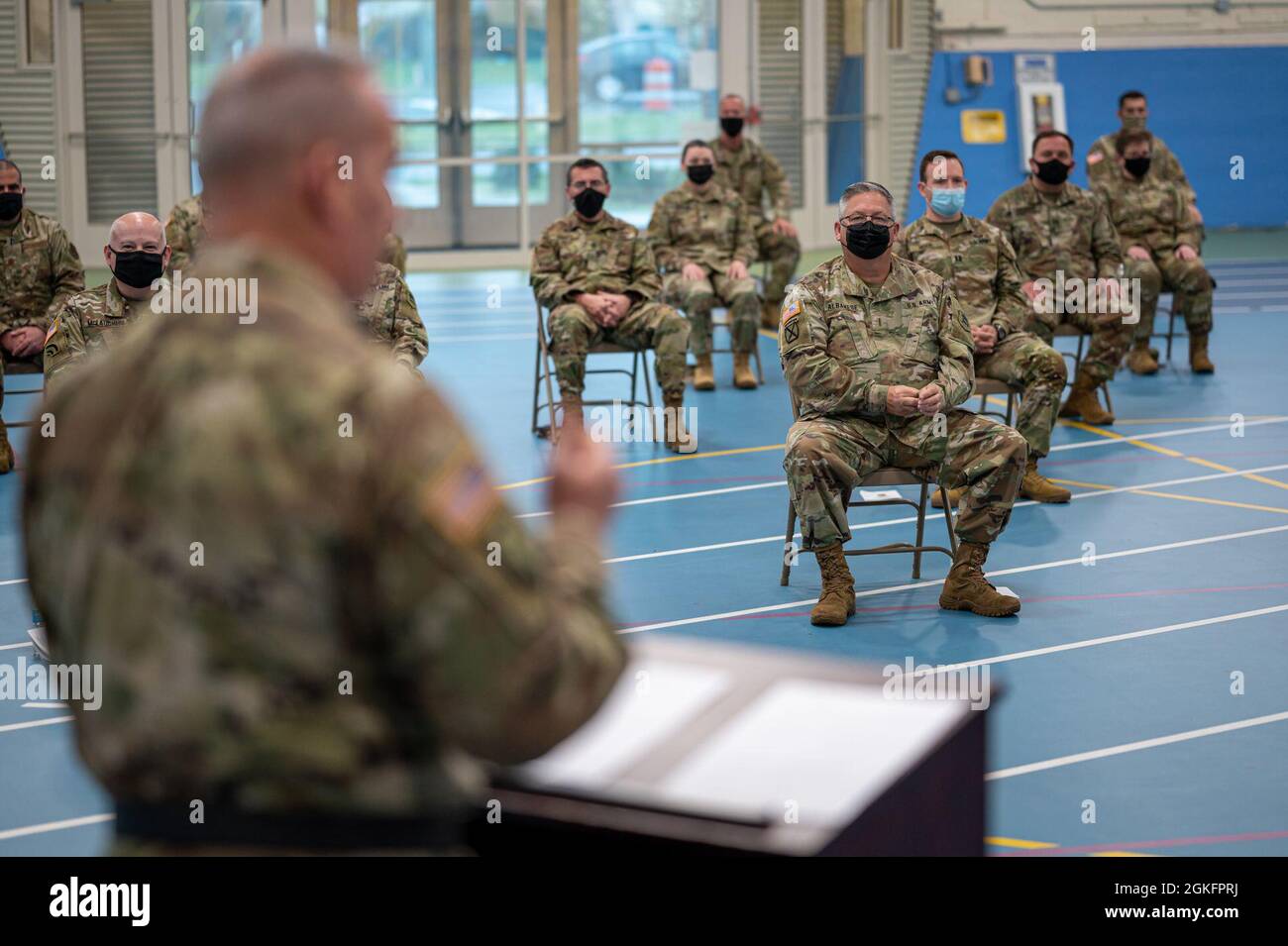 U.S. Army Brig. Gen. Edward J. Chrystal, Land Component Command, New ...
