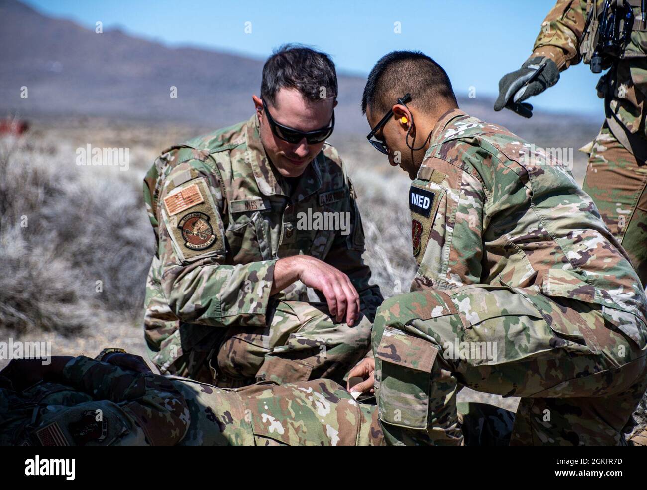 Airmen from the 152nd Medical Group joined forces with the Nevada Army ...