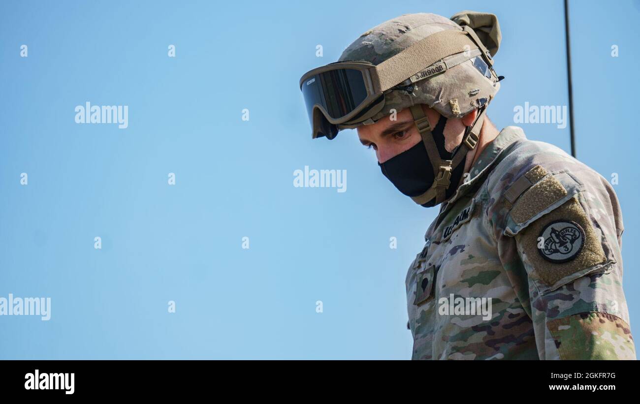 Sgt. Thomas Hill, Infantryman, Thunder Squadron, 3rd Cavalry Regiment ...