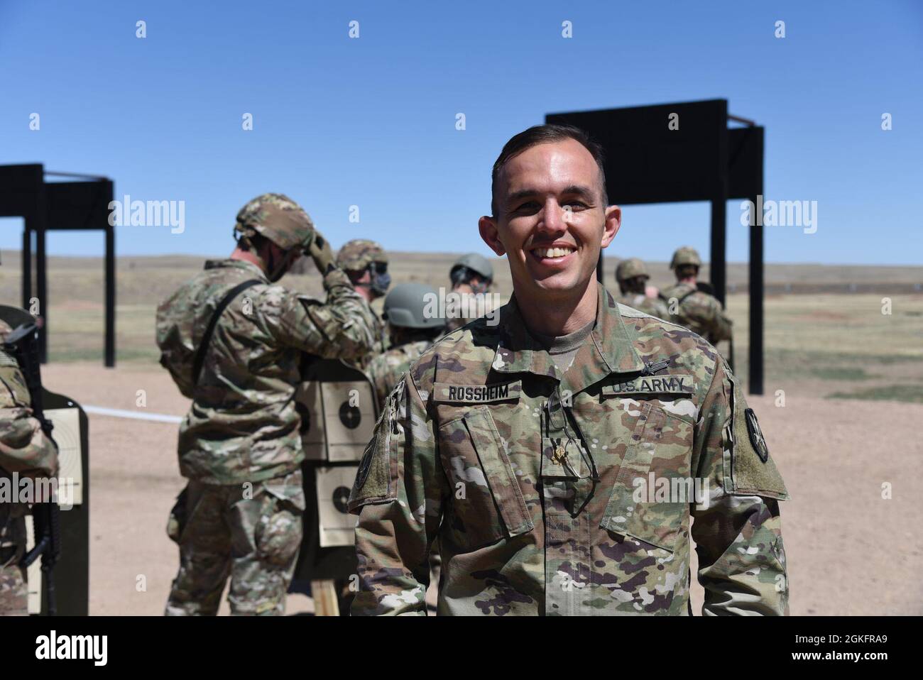 Maj. David Rossheim, commander, 6th Space Company, 2nd Space Battalion ...