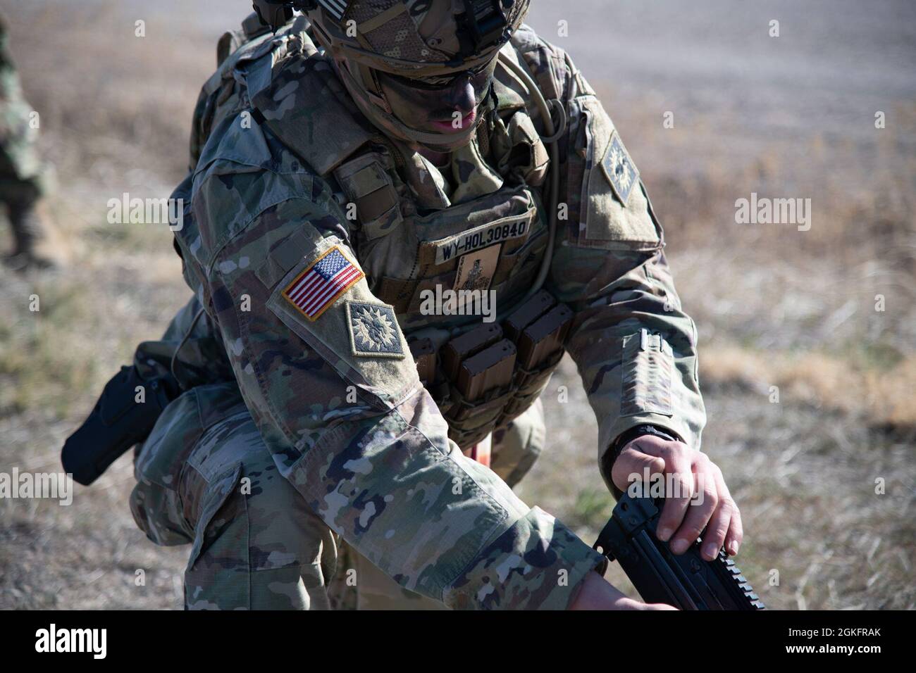 Camp guernsey joint training center hi-res stock photography and images ...