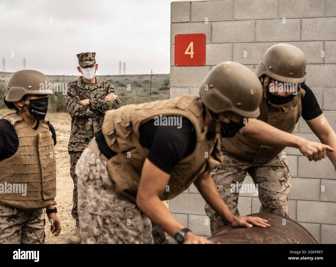 U.S. Marine Corps Brig. Gen. Ryan P. Heritage, Commanding General of ...