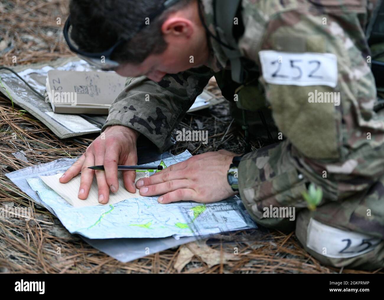 A Soldier from the U.S. Army John F. Kennedy Special Warfare Center and ...