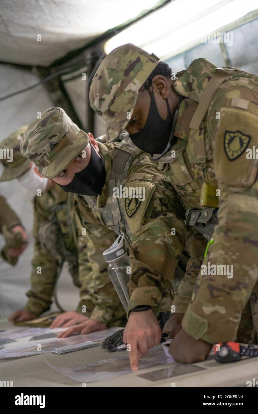 Sgt. Devon Hoyt, a carpentry and masonry specialist with the 136th ...