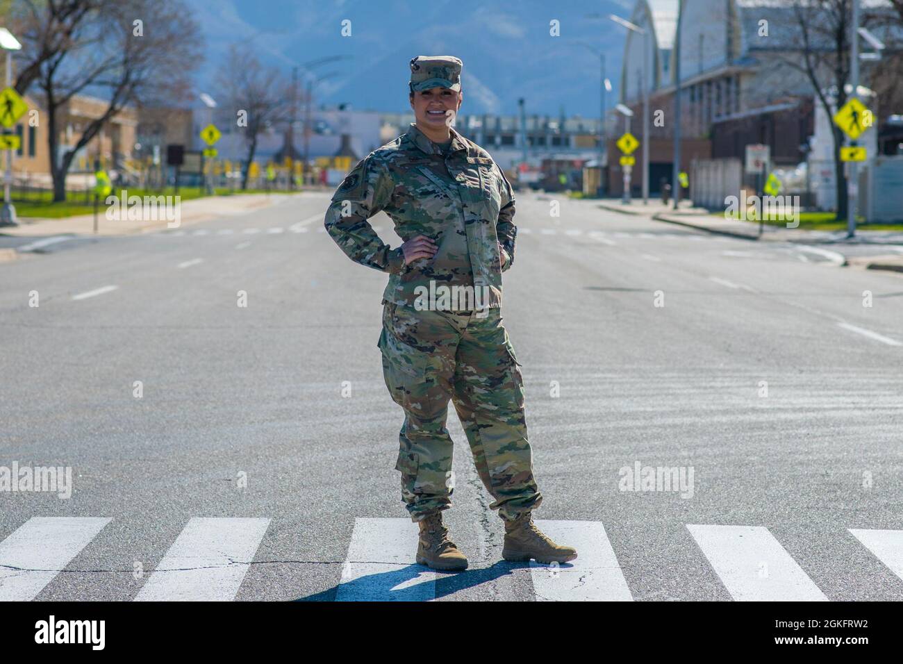Senior Airman Chasidy Lee, a Reservist in the 419th Operations Group ...