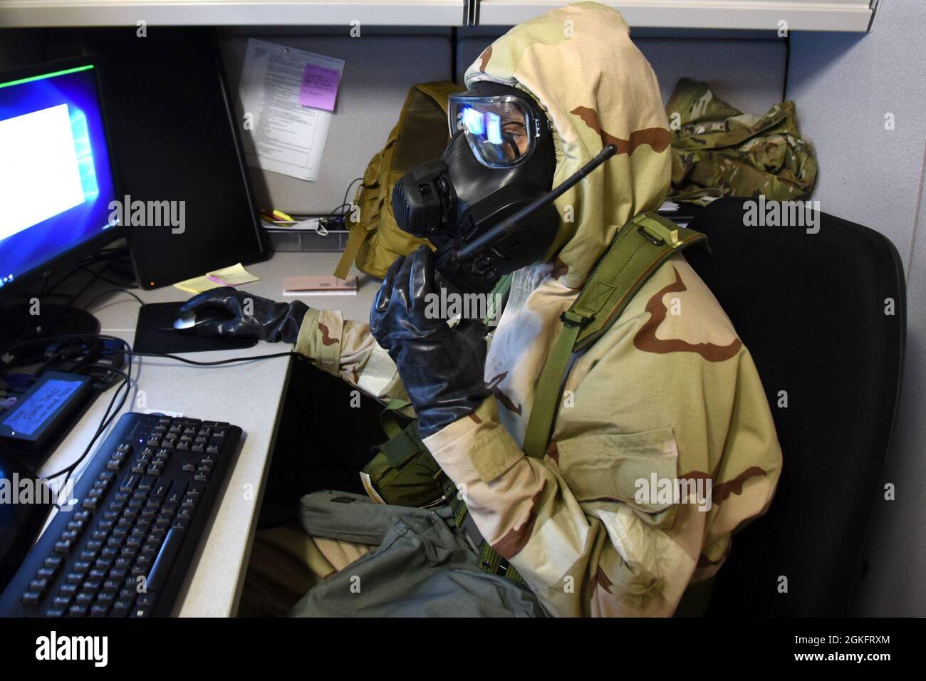 U.S. Air Force Staff Sgt. Rashad Rizer, 145th Communications Flight ...