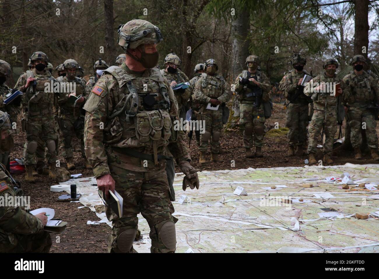 U.S. Army Soldiers with the 2nd Cavalry Regiment conduct a CAR ...