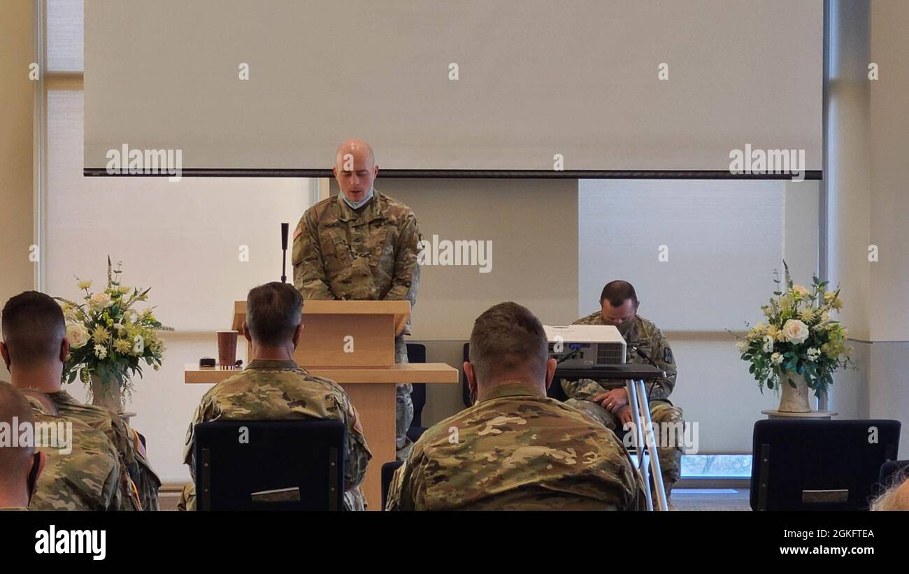 National guard chaplain hi-res stock photography and images - Alamy