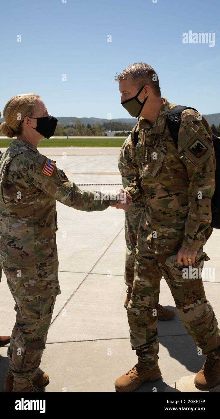 U.S. Army Gen. Daniel R. Hokanson, Chief of the National Guard Bureau ...
