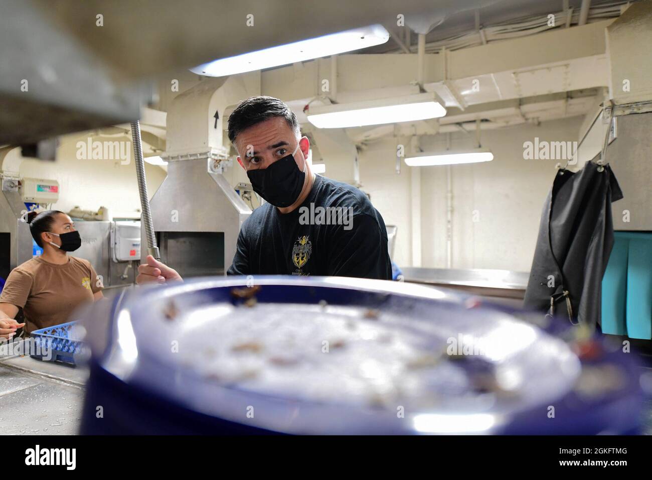 SOUTH CHINA SEA (April 11, 2021) – Command Master Chief Michael J ...