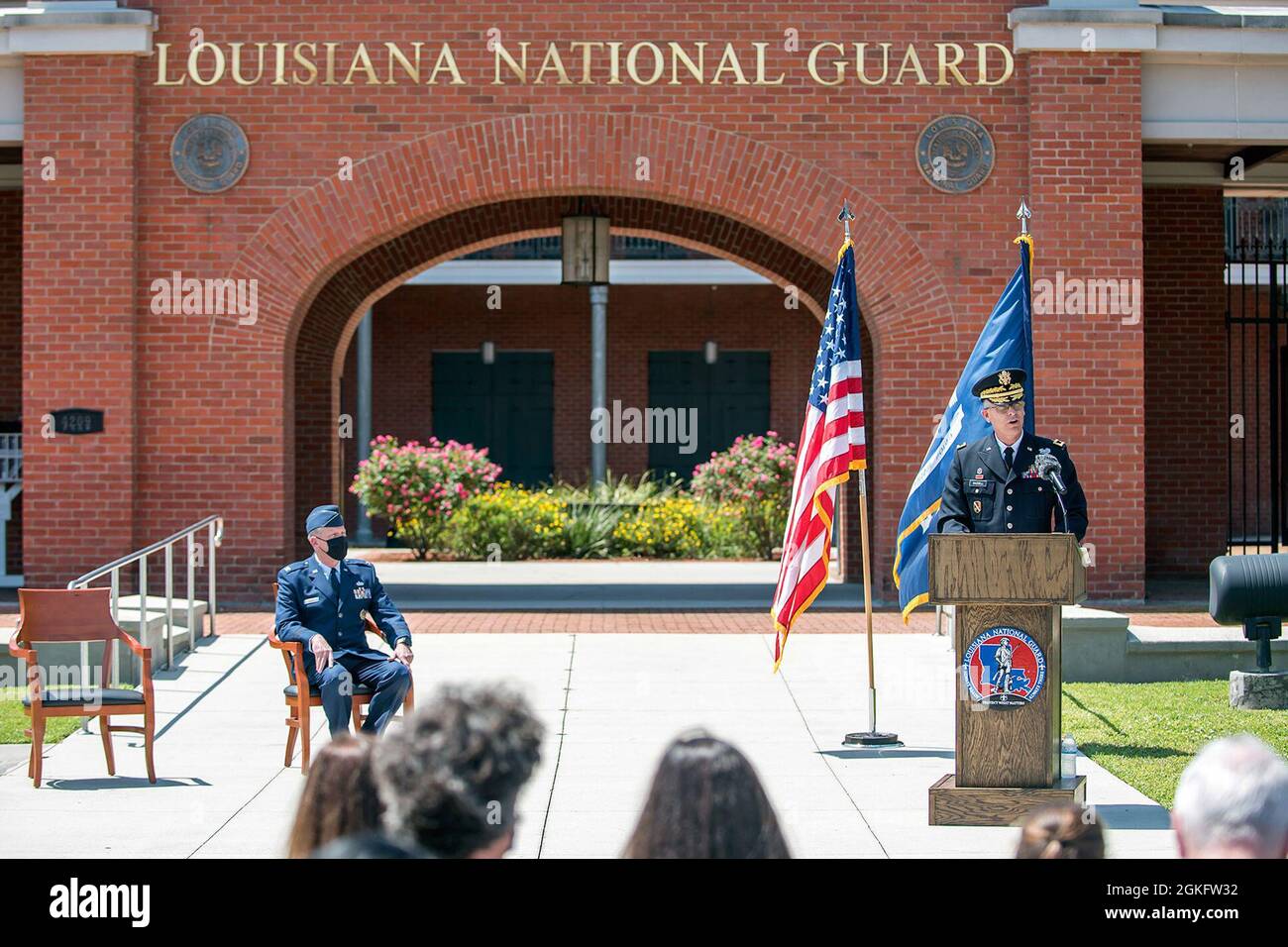 Brig. Gen. Keith Waddell, adjutant general for the Louisiana National ...