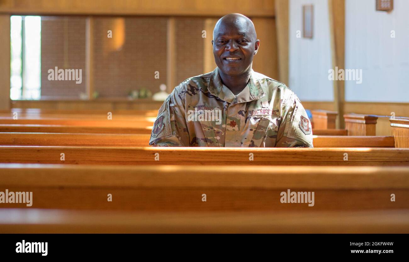 Chaplain (Maj.) Bitrus Cobongs, head chaplain for the 403rd Wing at ...