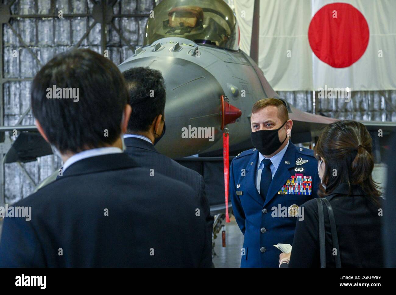 U.S. Air Force Col. Jesse Friedel, Misawa Air Base installation ...
