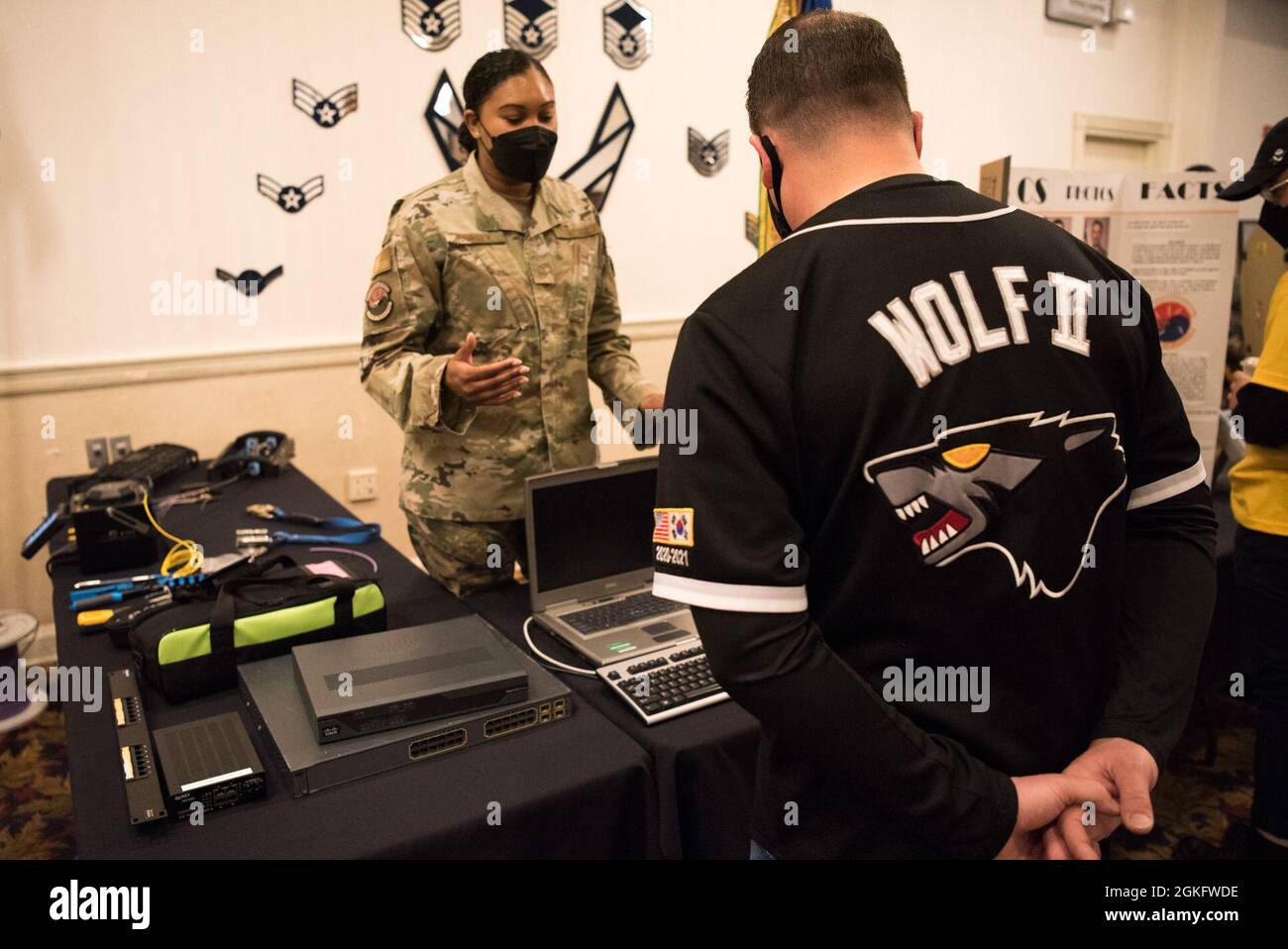 Master Sgt. Brittany Hambrick, 8th Communications Squadron operations ...