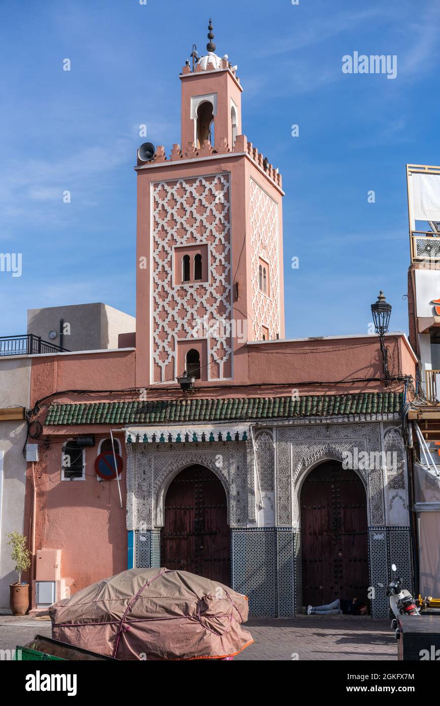 Street scene in the Marrakesh, Morocco, Africa Stock Photo - Alamy