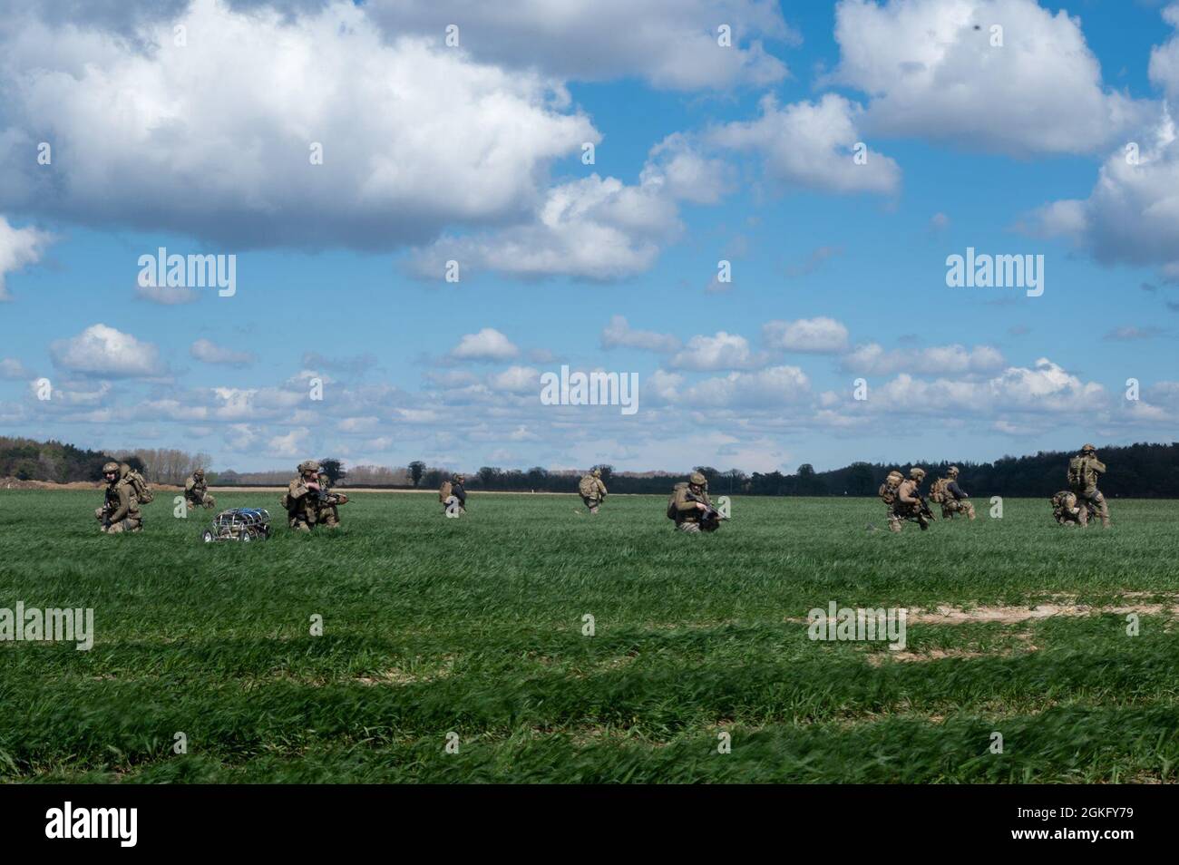 U.S. Air Force Special Tactics operators assigned to the 321st Special ...