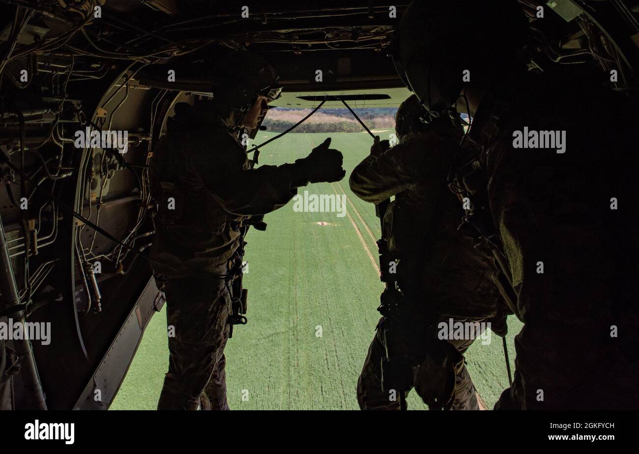 A U.S. Air Force Special Tactics operator assigned to the 321st Special ...
