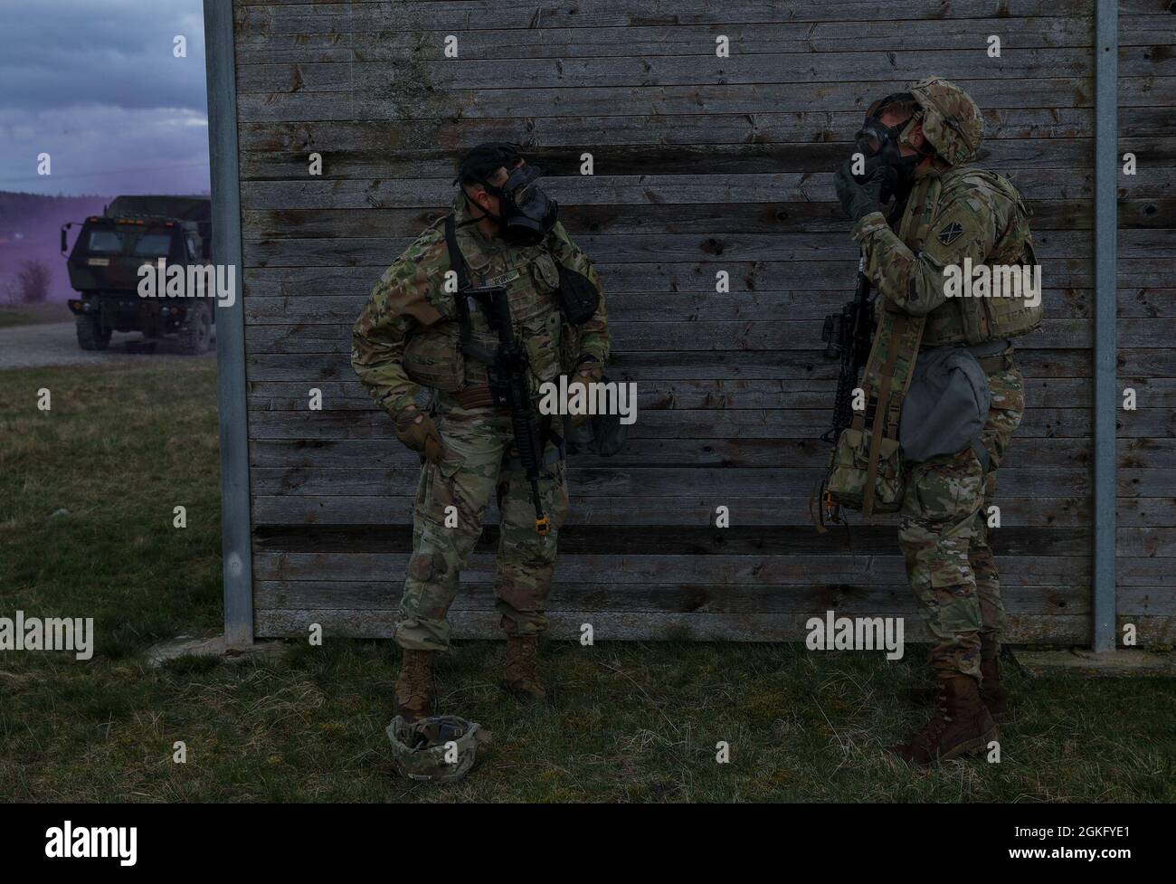 U.S. Army Sgt. Travis Mcneil, 5th Battalion, 7th Air Defense Artillery ...
