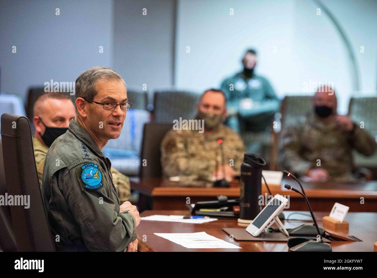 U.S. Air Force Gen. Ken Wilsbach, Pacific Air Forces commander ...
