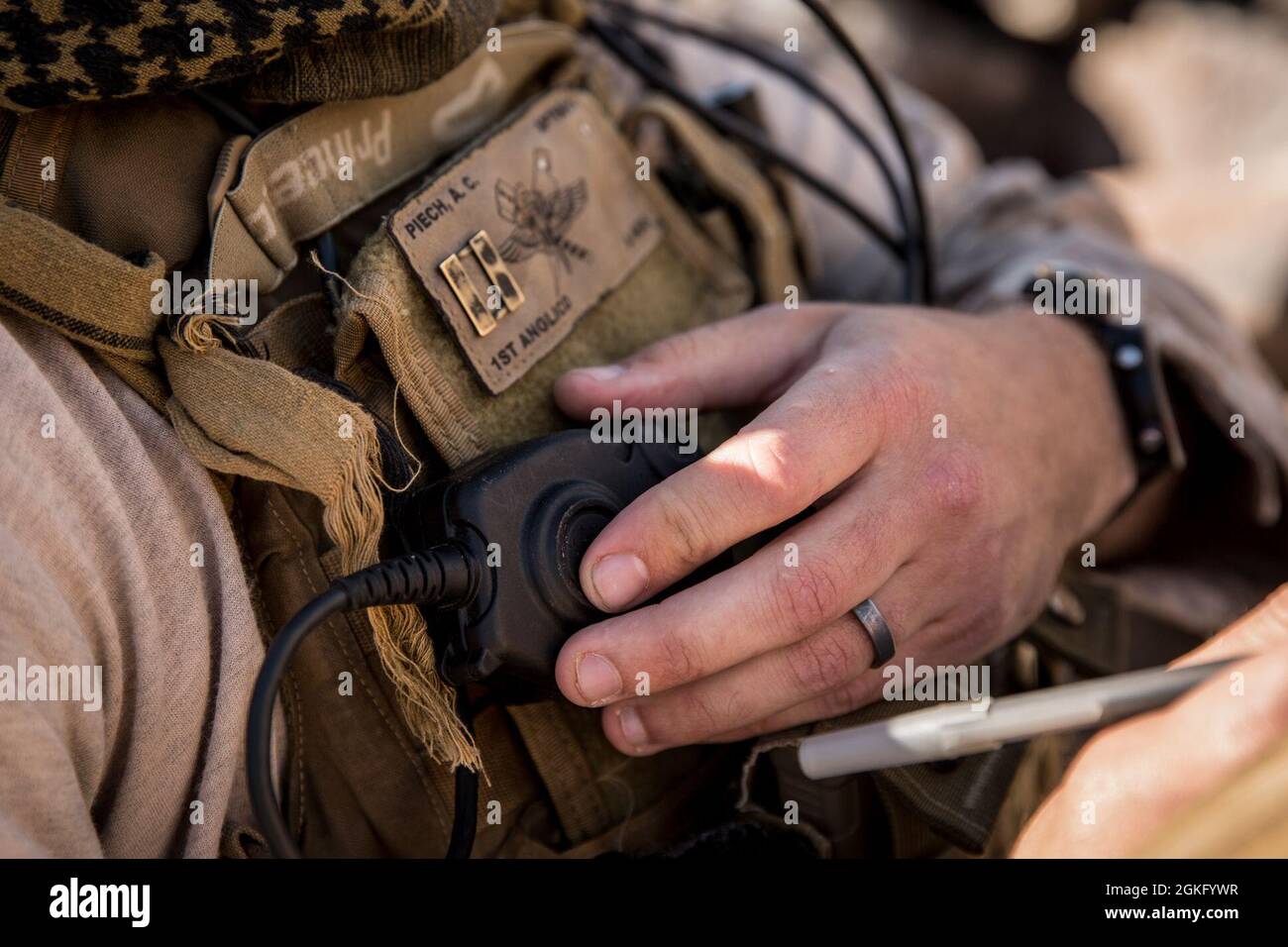 U.S. Marine Corps Capt. Andrew Piech, a joint terminal attack ...