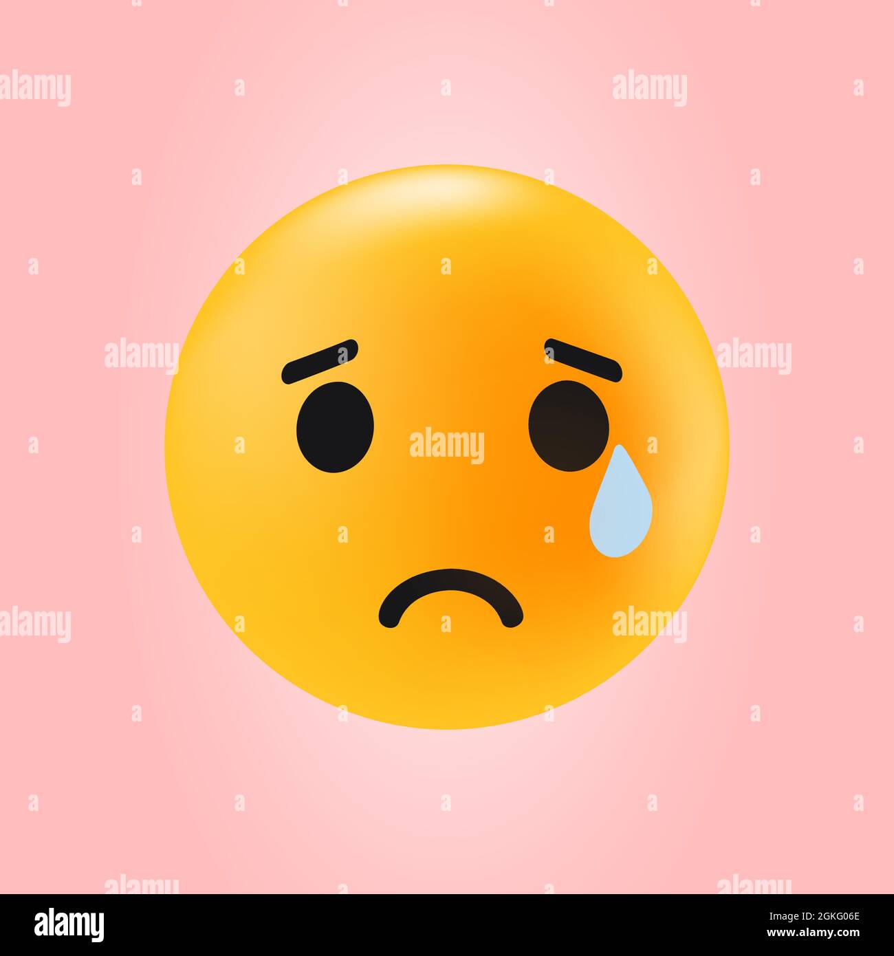 Crying Reaction Face