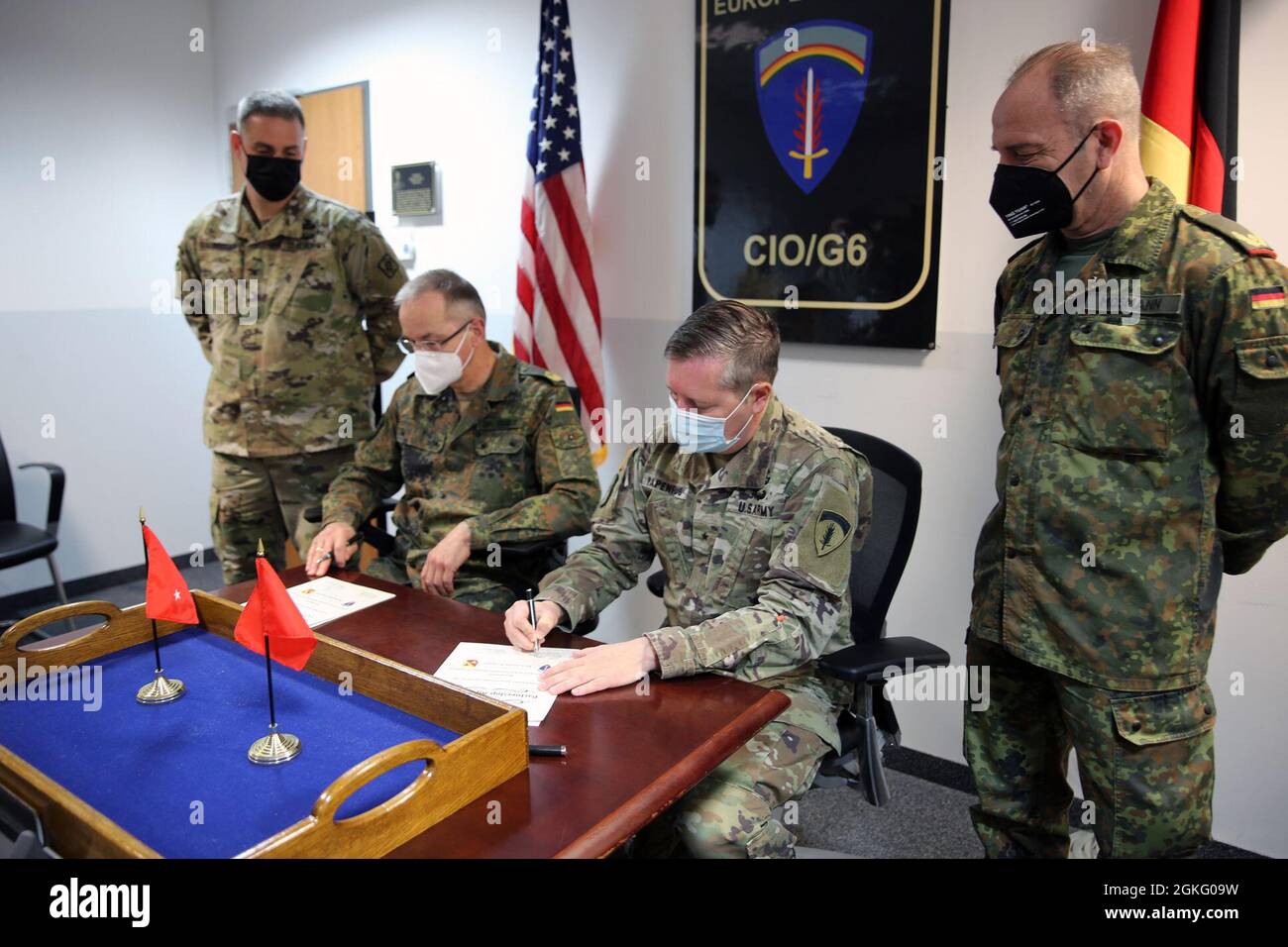U.S. Army Brig. Gen. Joseph Papenfus, U.S. Army Europe and Africa Chief ...