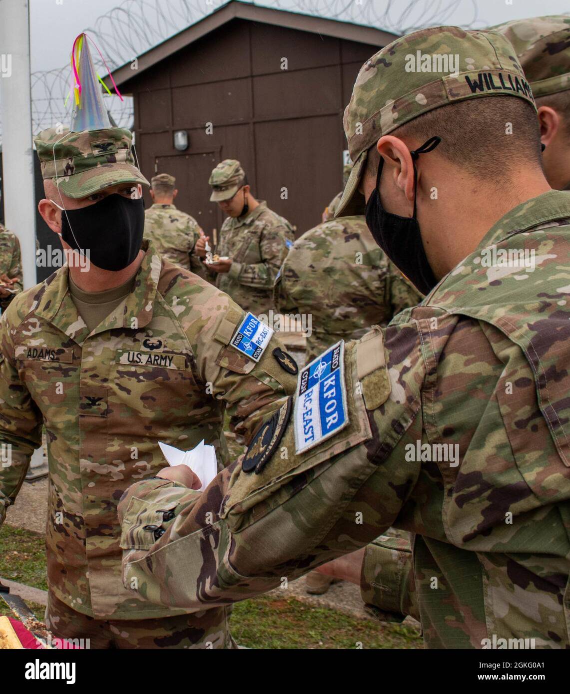 Col. Derek Adams, commander of the 2nd Brigade Combat Team, 34th ...