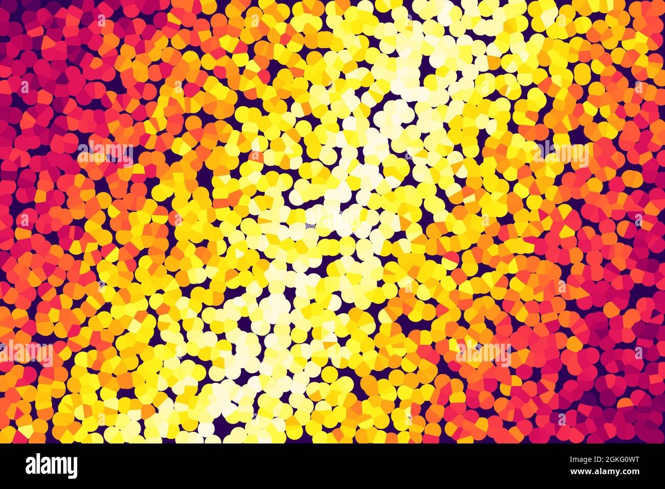 Illustration of a background with a small yellow and red dots making ...