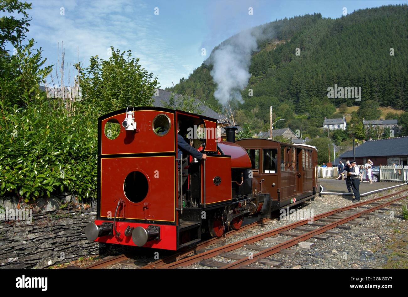 Corris Railway Steam trains Stock Photo - Alamy