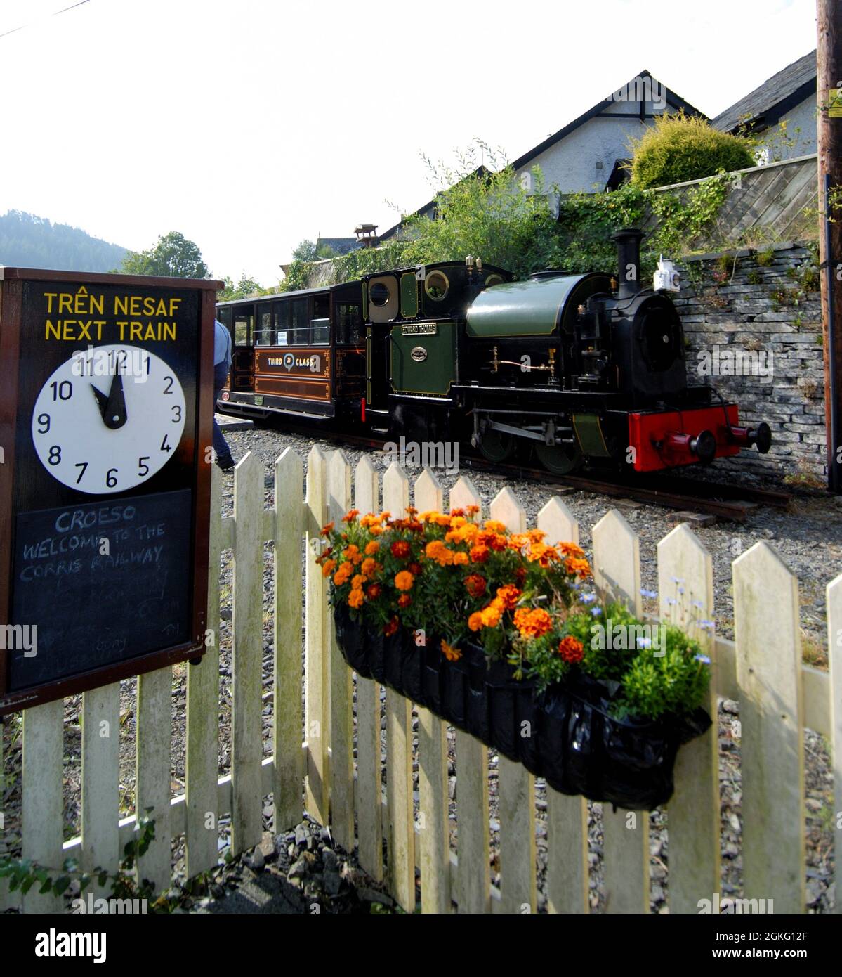 Corris Railway Steam trains Stock Photo - Alamy