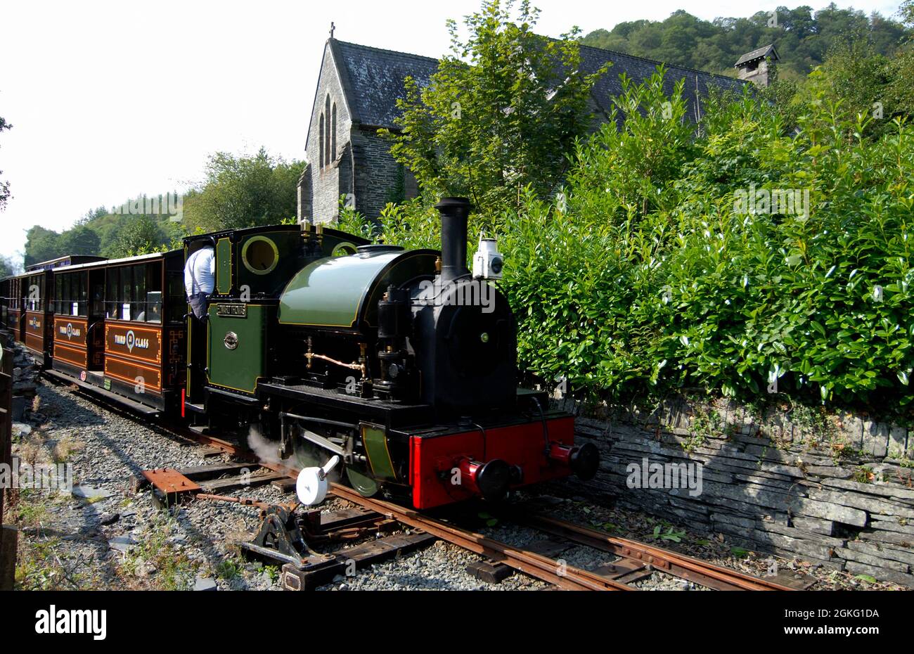 Corris Railway Steam trains Stock Photo - Alamy