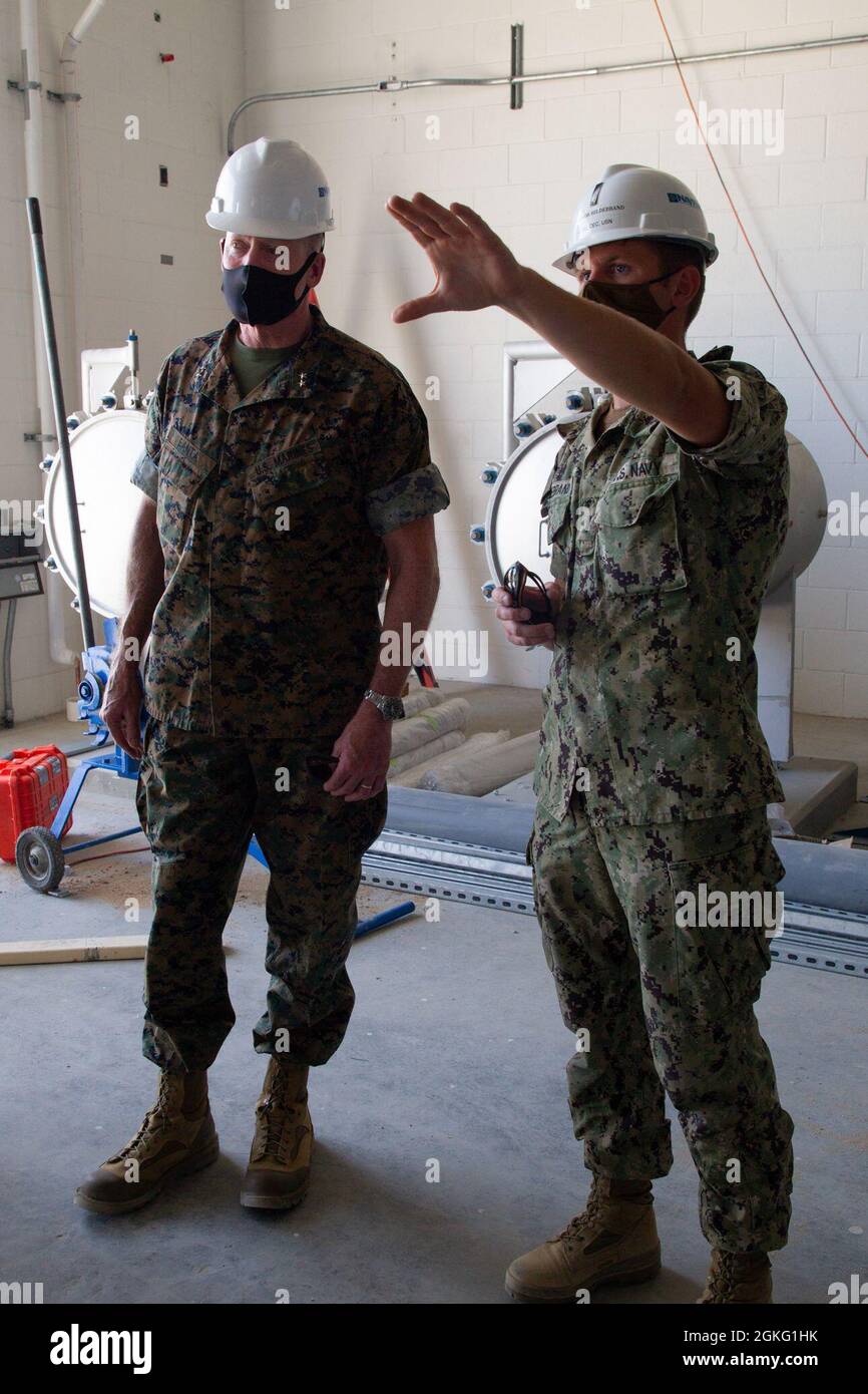U.S. Marine Corps Maj. Gen. Edward Banta, commander, Marine Corps ...