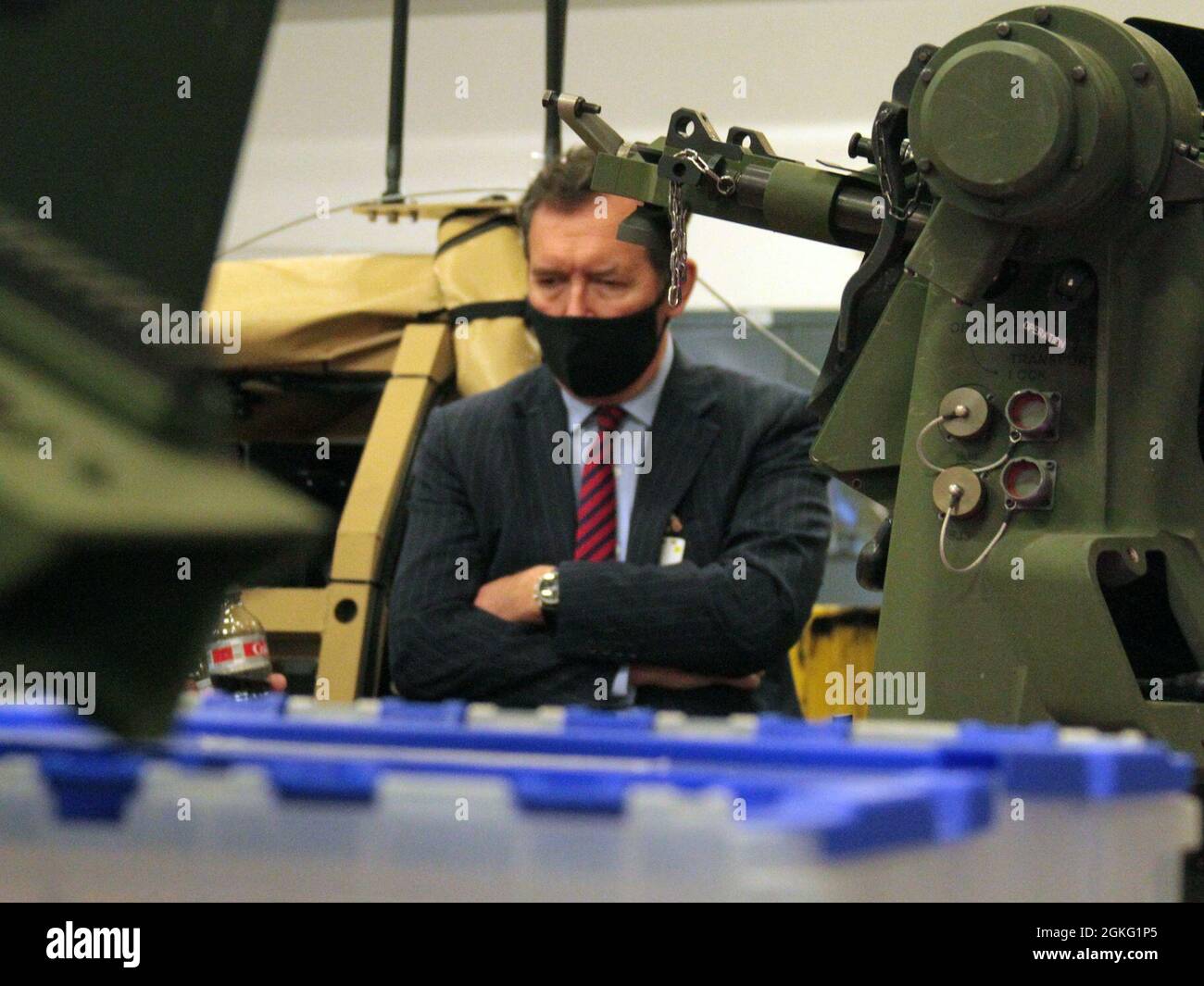 Chris Bushell, Director General Land for U.K. Ministry of Defence ...