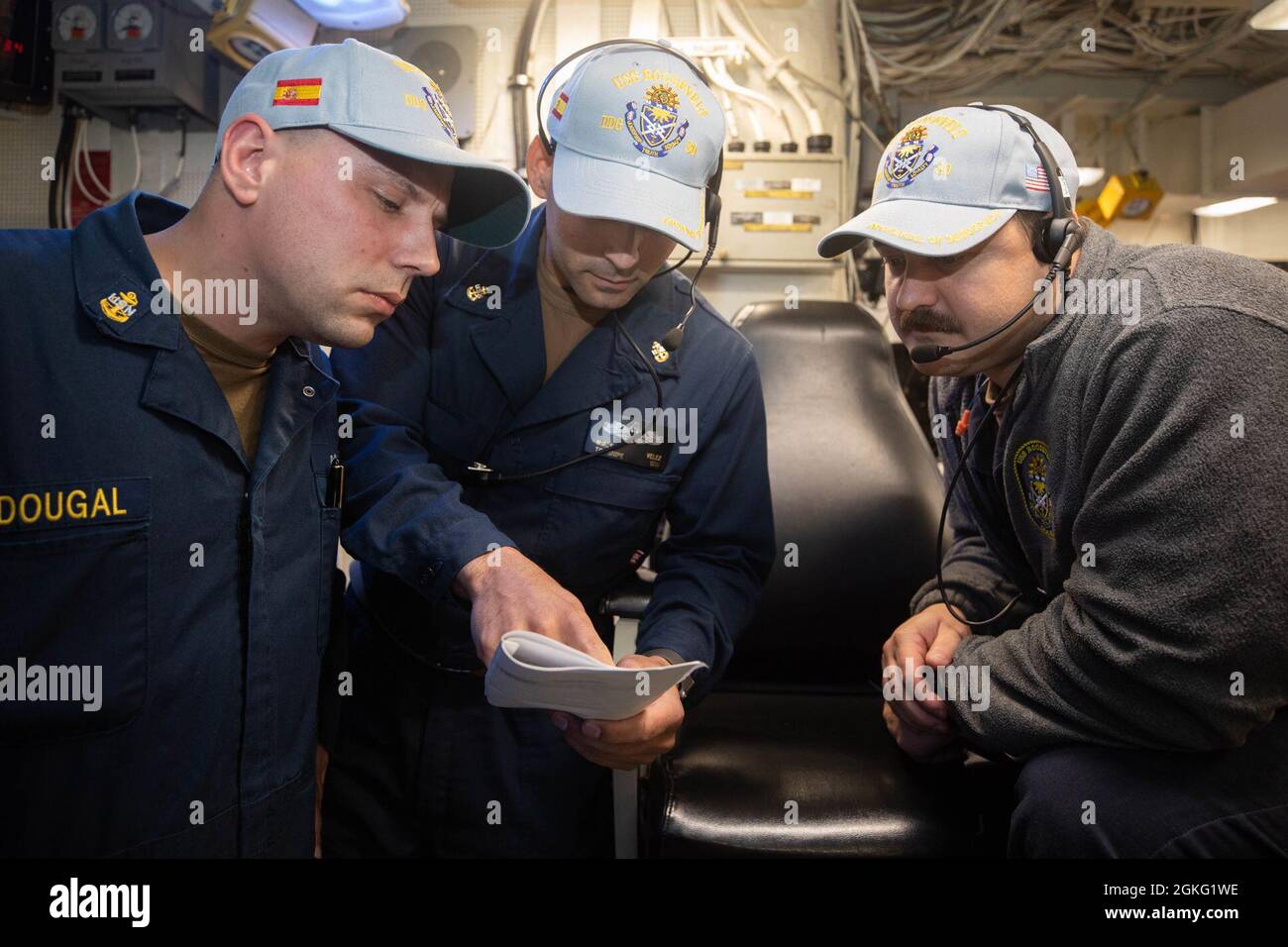 210413-N-CJ510-0084 MEDITERRANEAN SEA (April 13, 2021) Chief Gas ...