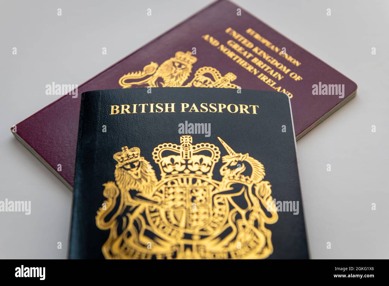 Uk and eu passport hi-res stock photography and images - Alamy