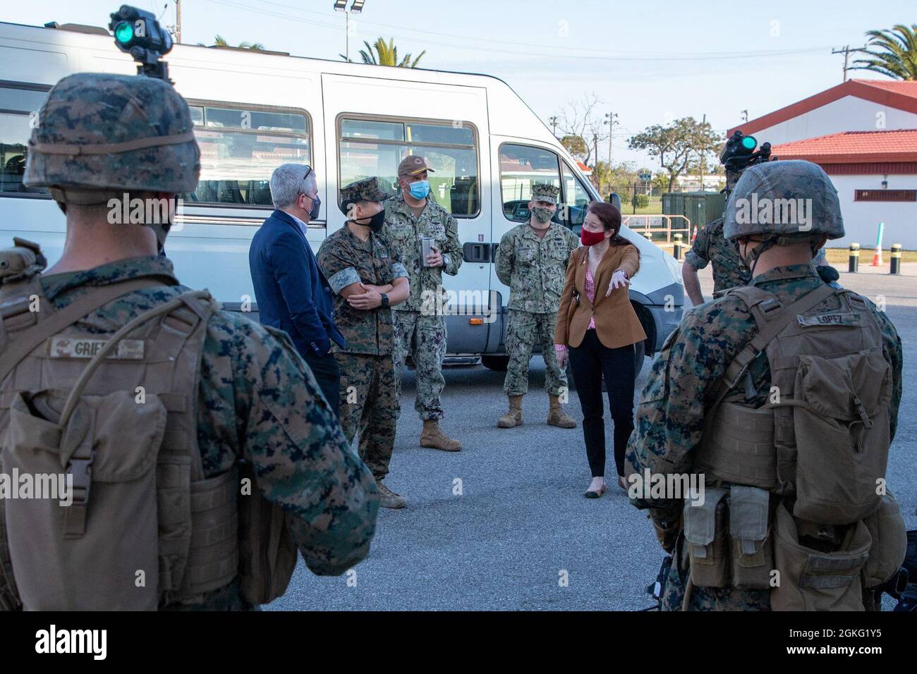 NAVAL STATION ROTA, Spain (April 13, 2021) US Embassy Spain Chargé d ...