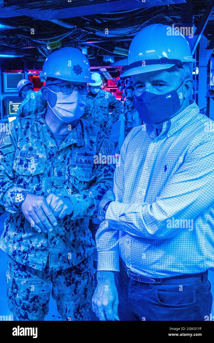 NAVAL STATION ROTA, Spain (April 13, 2021) US Embassy Spain Chargé d ...