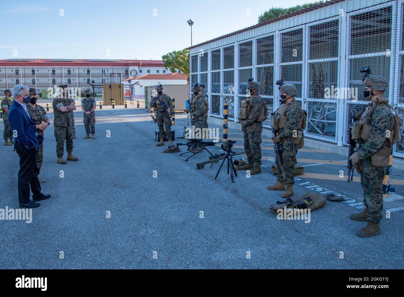 NAVAL STATION ROTA, Spain (April 13, 2021) US Embassy Spain Chargé d ...
